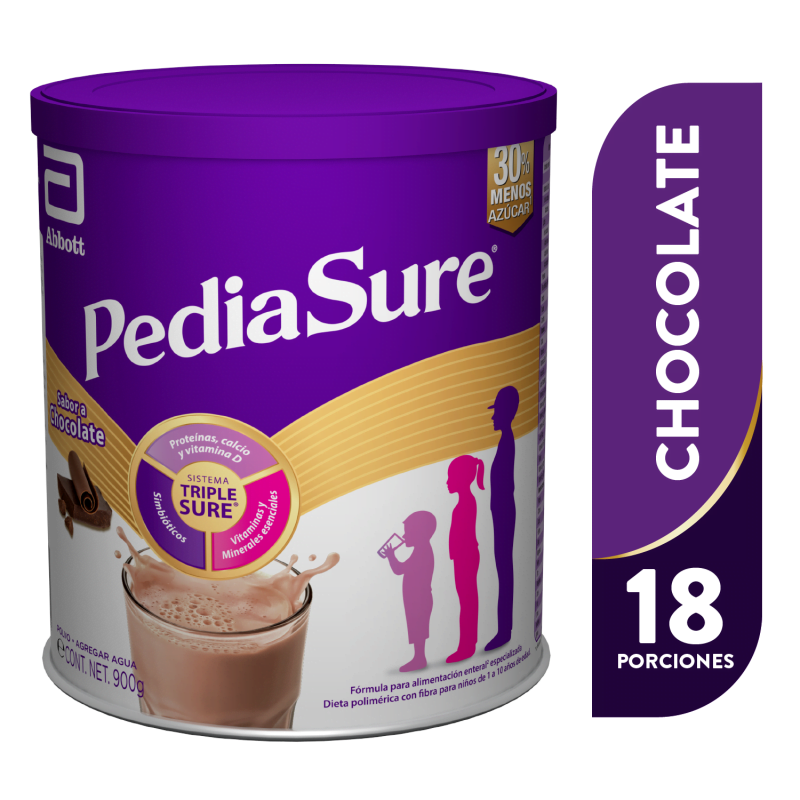 Pediasure Sabor Chocolate 900g - Farmacia Belgochilena