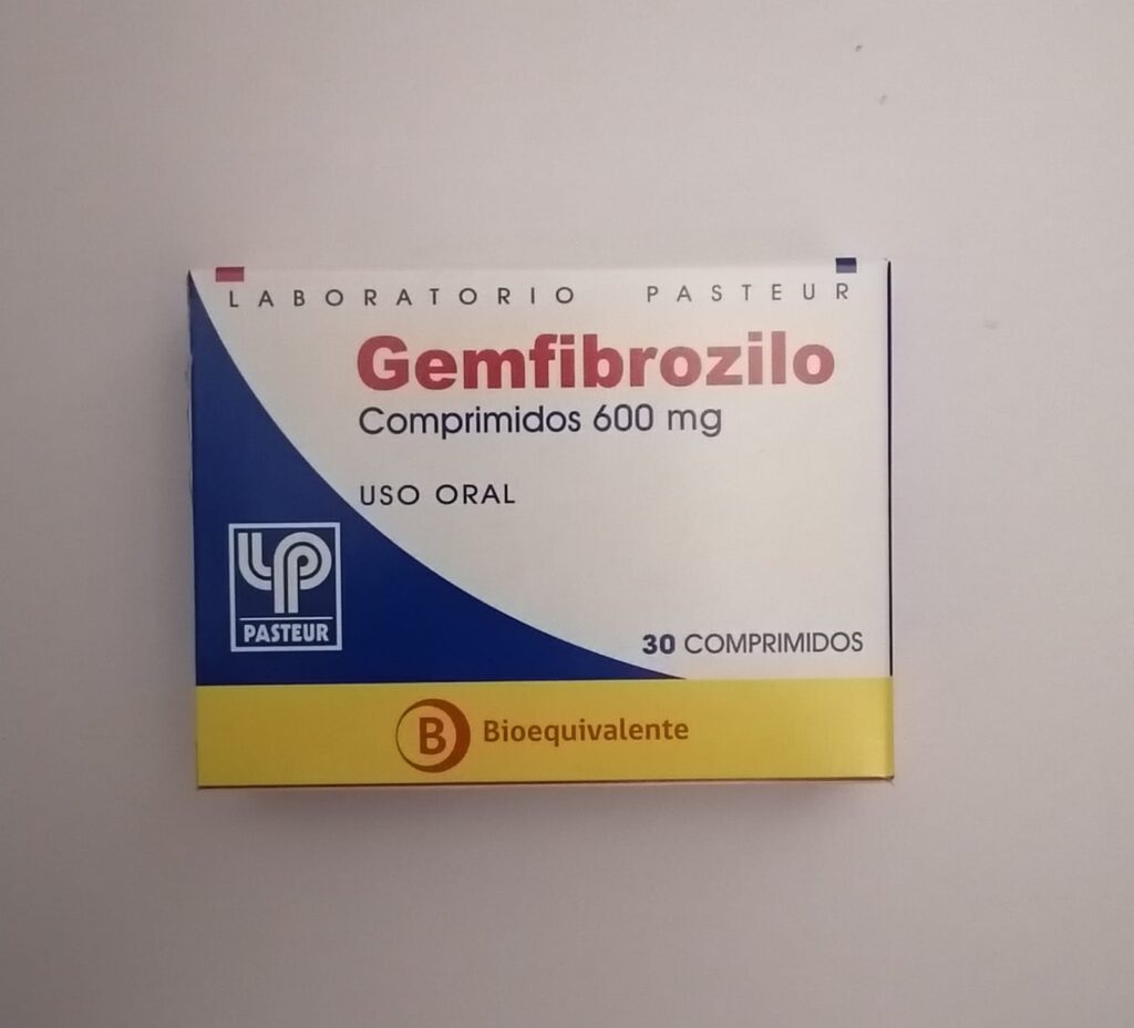 GEMFIBROZILO 600 MG / 30 COMPRIMIDOS - Farmacia Belgochilena