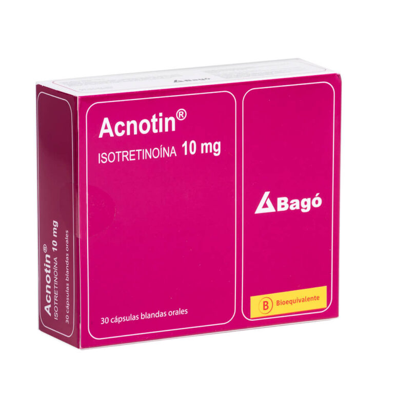 Acnotin 20 mg / 30 Capsulas Blandas Orales - Farmacia Belgochilena