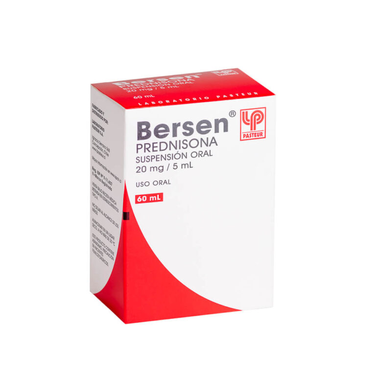 Bersen 20 mg/5 mL / 60 mL Suspensión Oral - Farmacia Belgochilena