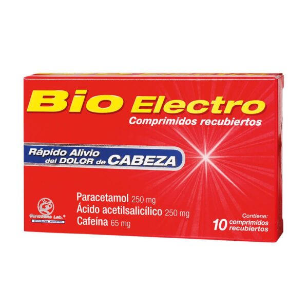 Bio Electro / 10 Comprimidos Recubiertos - Farmacia Belgochilena