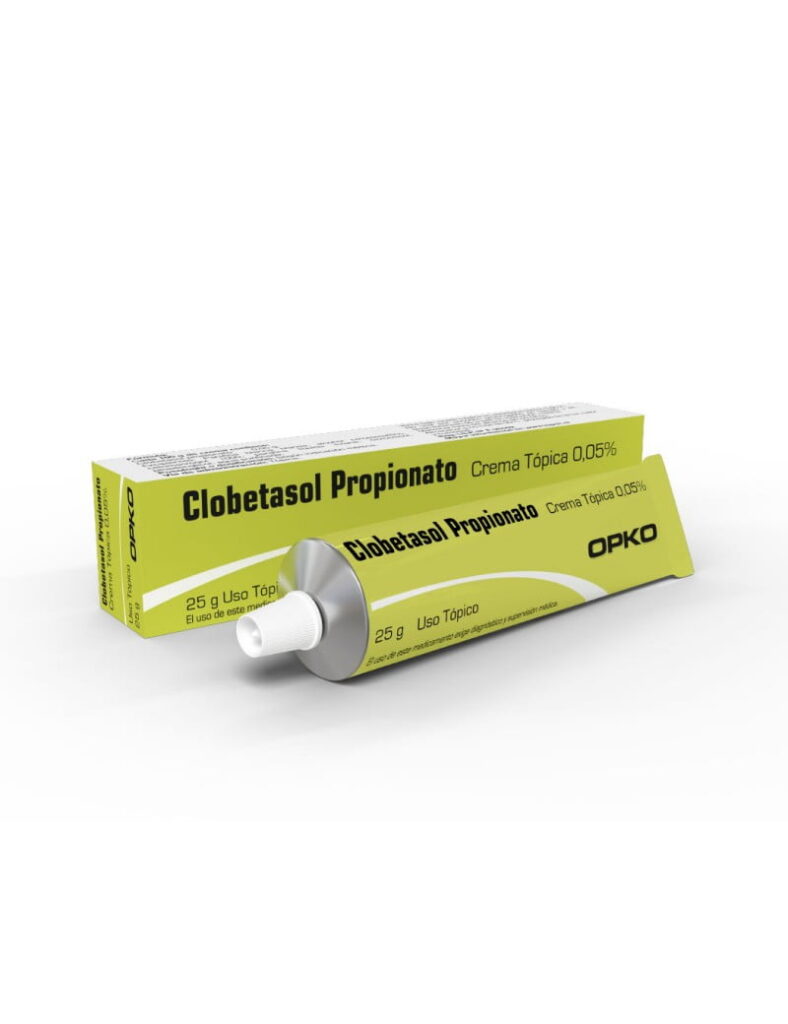 Clobetasol 0,05 % / 25 g Crema tópica - Farmacia Belgochilena